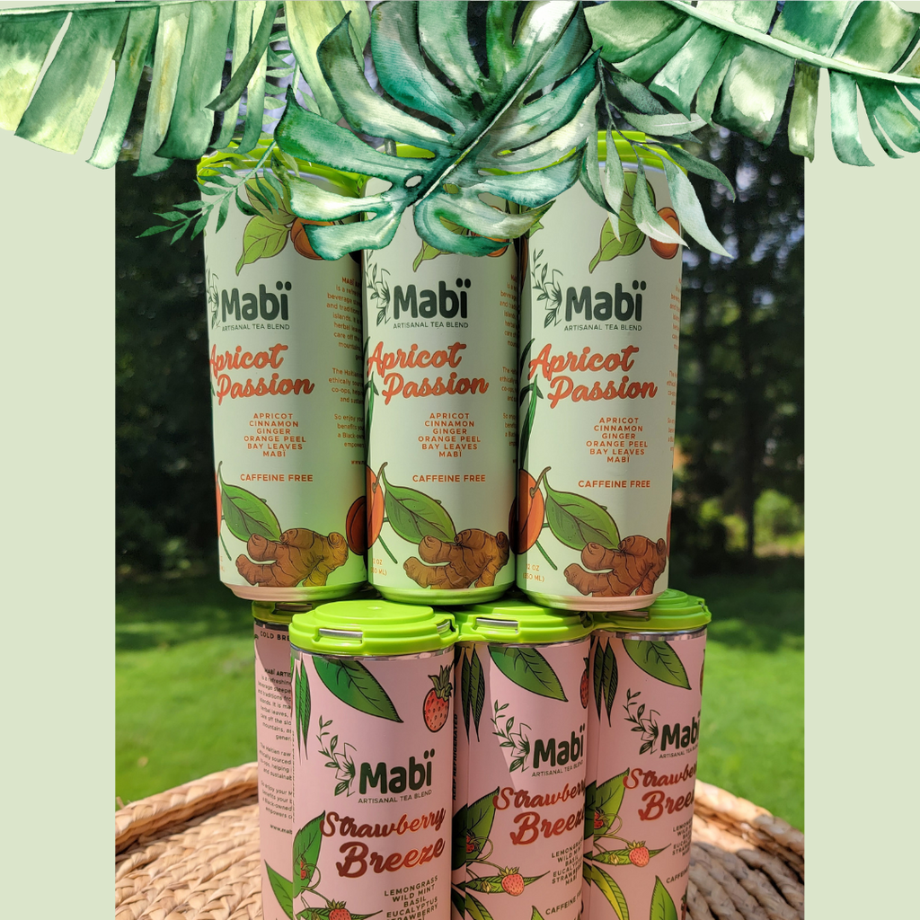 Strawberry Breeze Cold Brewed Herbal Tea (12 pk) – Mabi Artisanal Tea